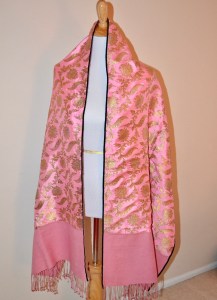 Heirloom saris upcycled into evening stoles – india reFashioned